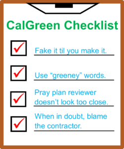 How to Fill Out the CalGreen Checklist - CalGreen Energy Services