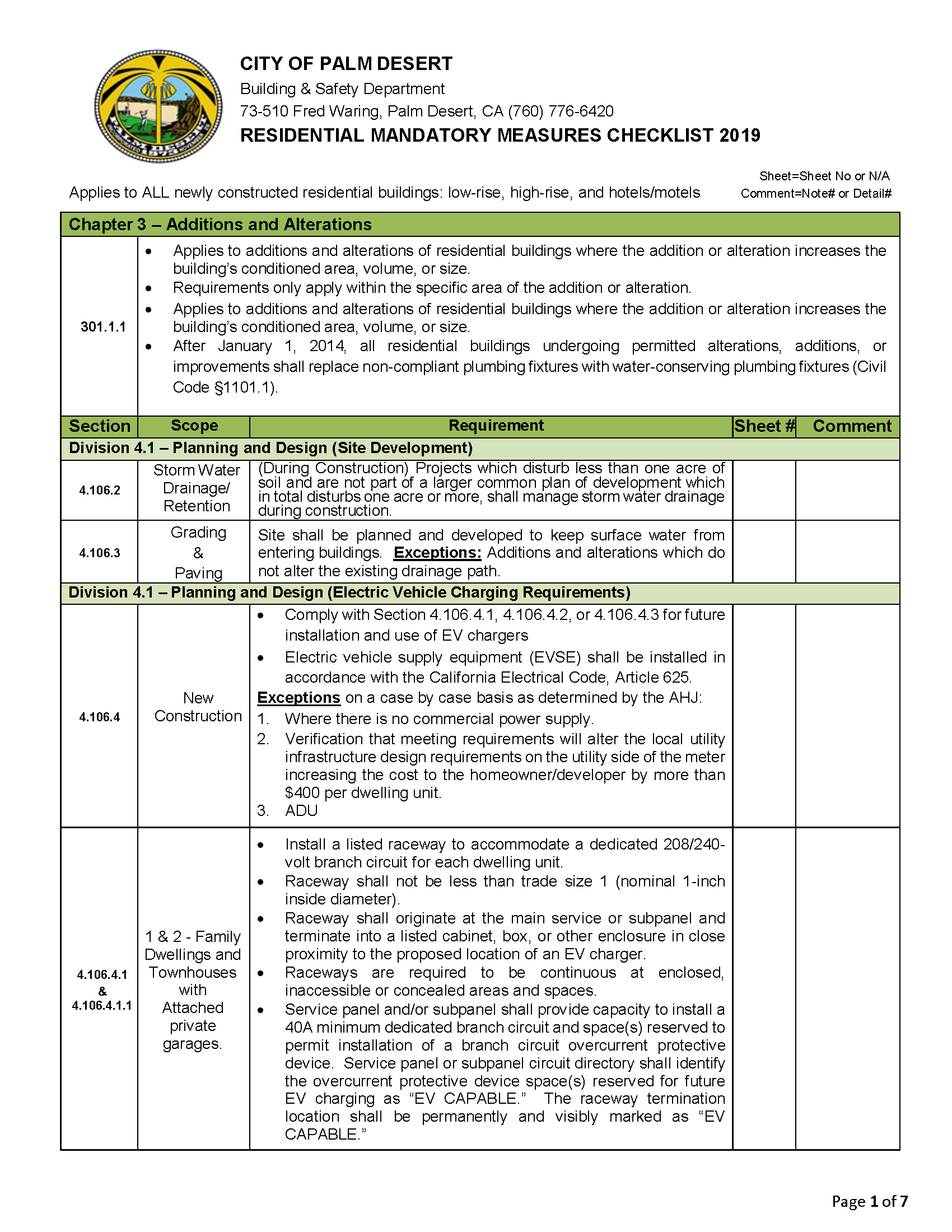 CalGreen for Palm Desert - CalGreen Energy Services