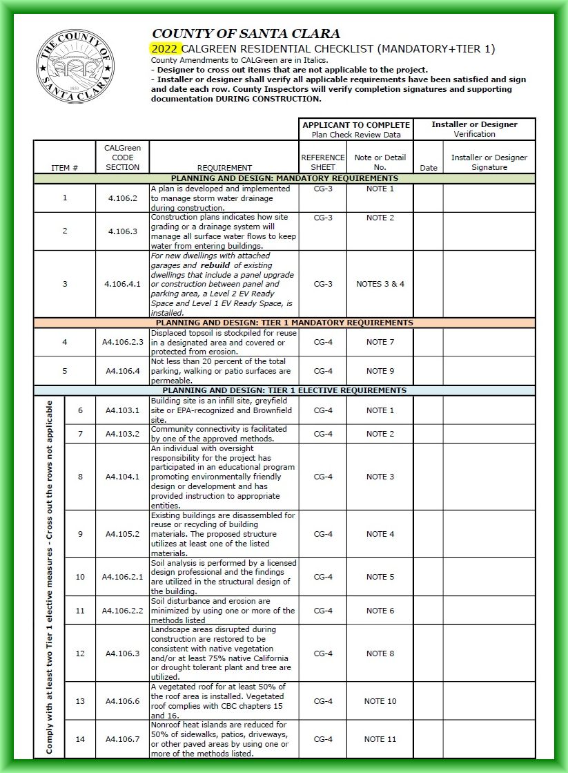 CalGreen for Santa Clara County - CalGreen Energy Services